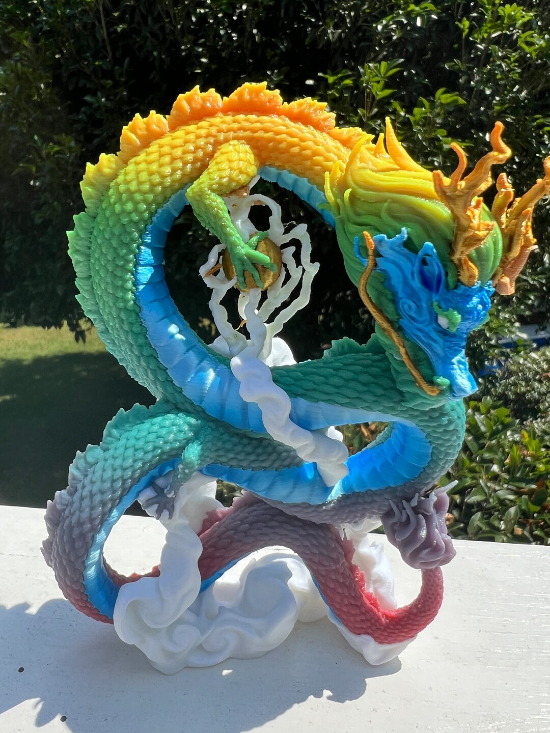 Custom Colored Traditional Dragon - Etsy