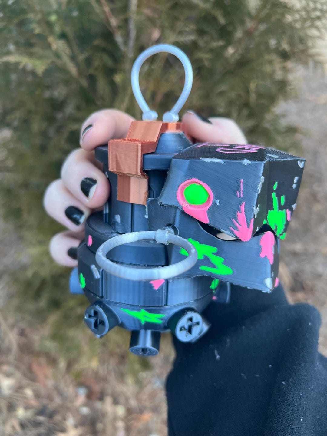 Jinx Chomper Grenade Prop | Leagues Arcana Cosplay Accessory ...