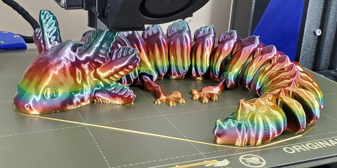 Articulated Axolotl Raw 3D Print - Etsy UK