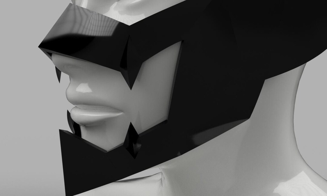 Red Unbreakable Rioter Anime Hero Face Mask custom Sized - Etsy