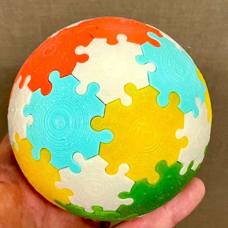 Puzzle Ball - Etsy