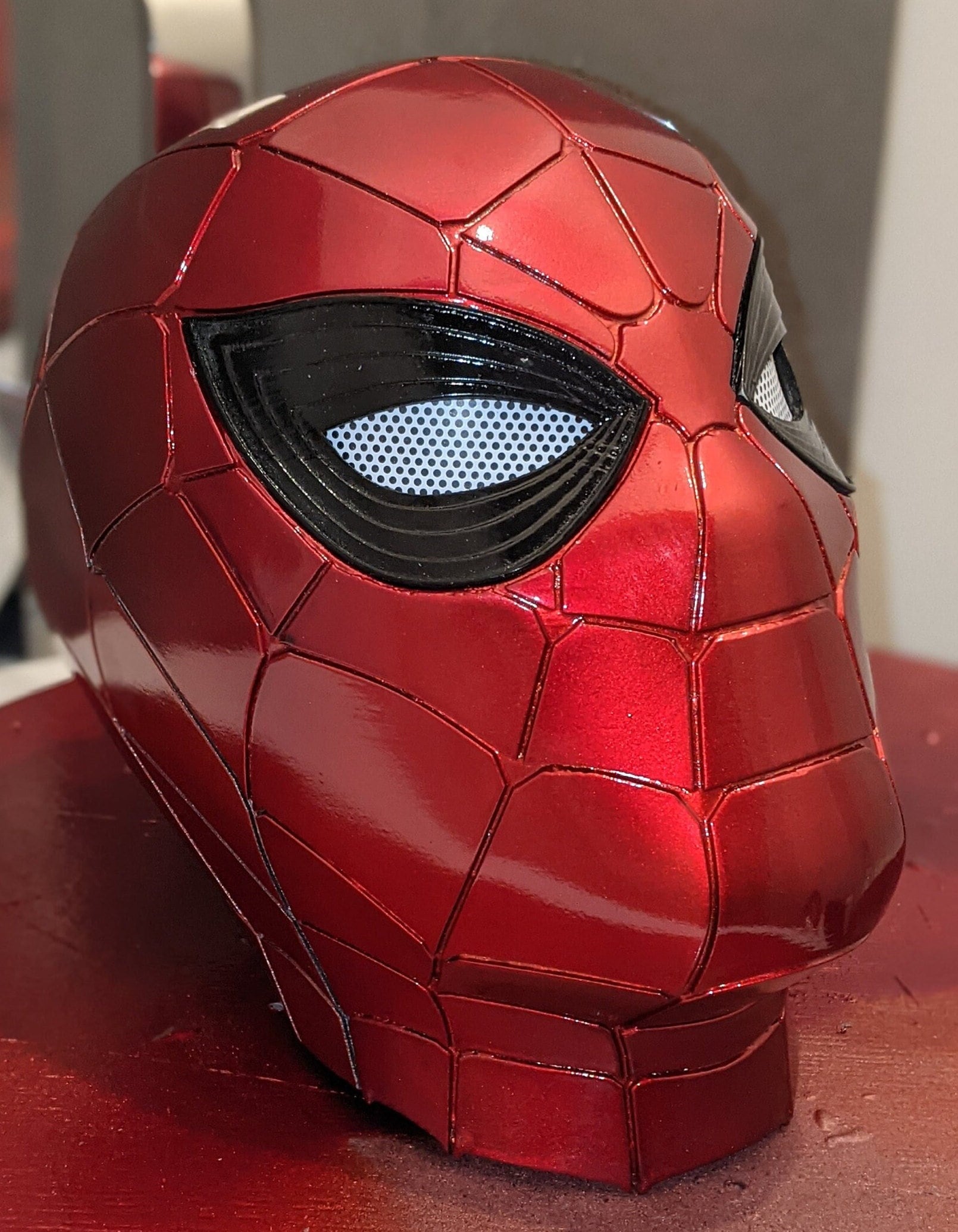 Iron Superhero Spider Helmet Custom Fitted - Etsy Canada