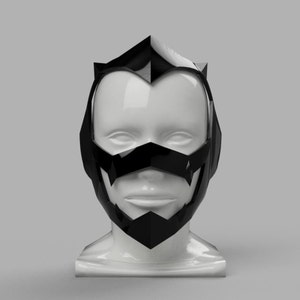 Red Unbreakable Rioter Anime Hero Face Mask custom Sized - Etsy