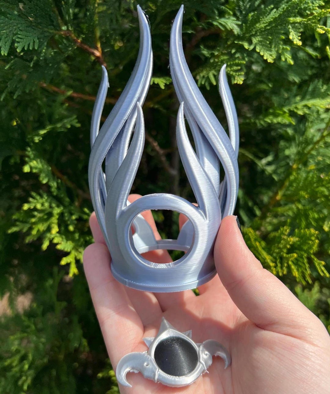 Heart of Shadow Hair Accessory Prop | Cosplay Headpiece | Costume ...