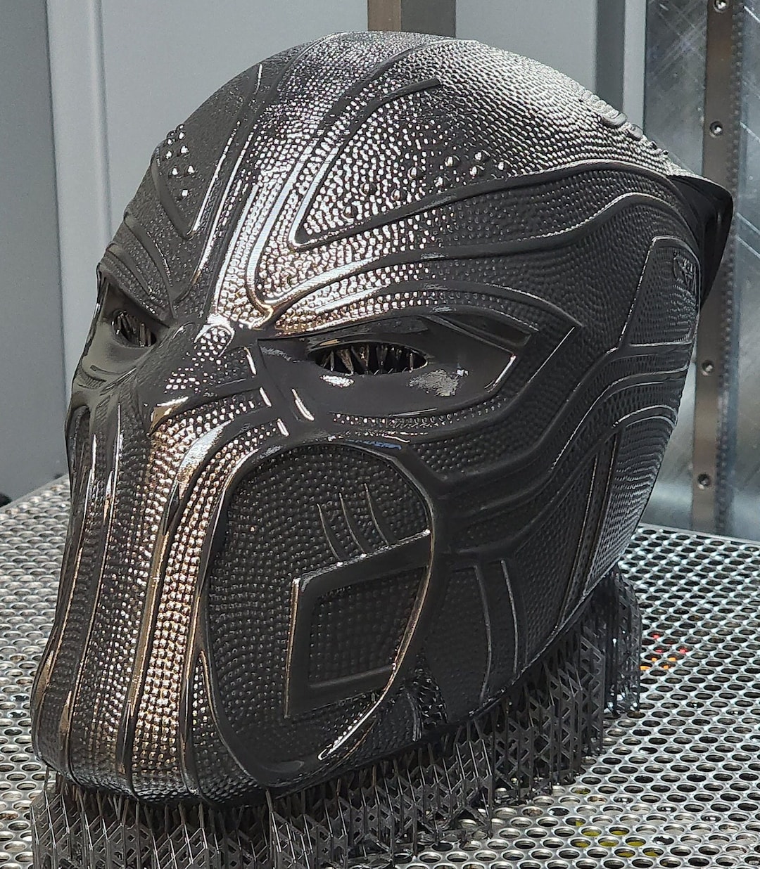 Panther Villain Helmet Custom Fitted - Etsy