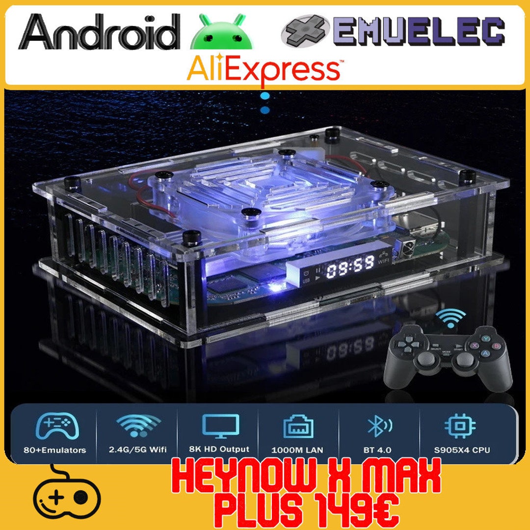 Retrogaming Console-super Console X Max Plus customized Android Box - Etsy