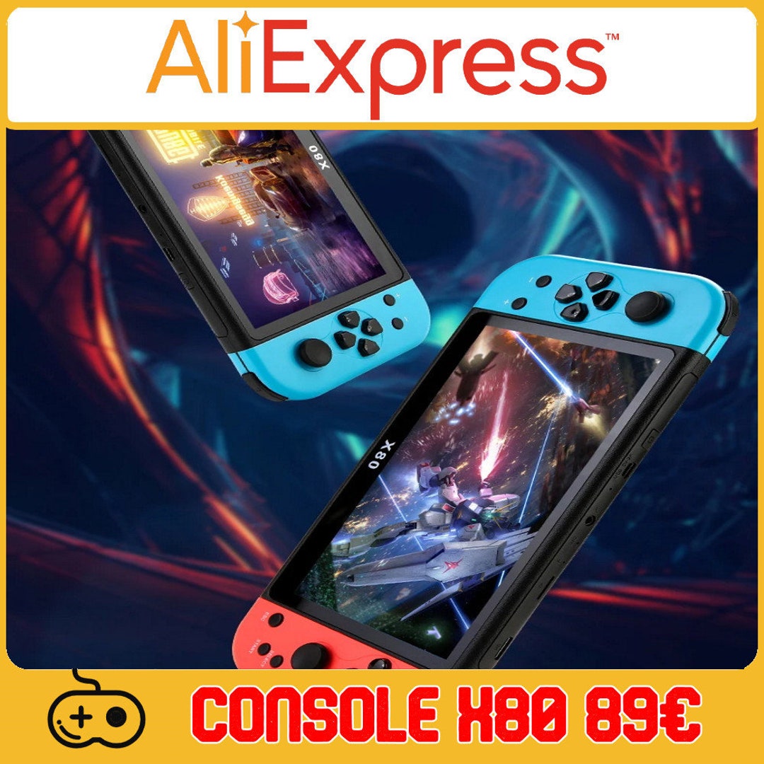 Retrogaming Console-x80 Portable Console customized Android Box - Etsy