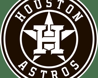 Houston Astros Decal - Etsy