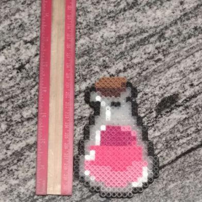 Perler Bead Potion Set (PATTERN) - Etsy