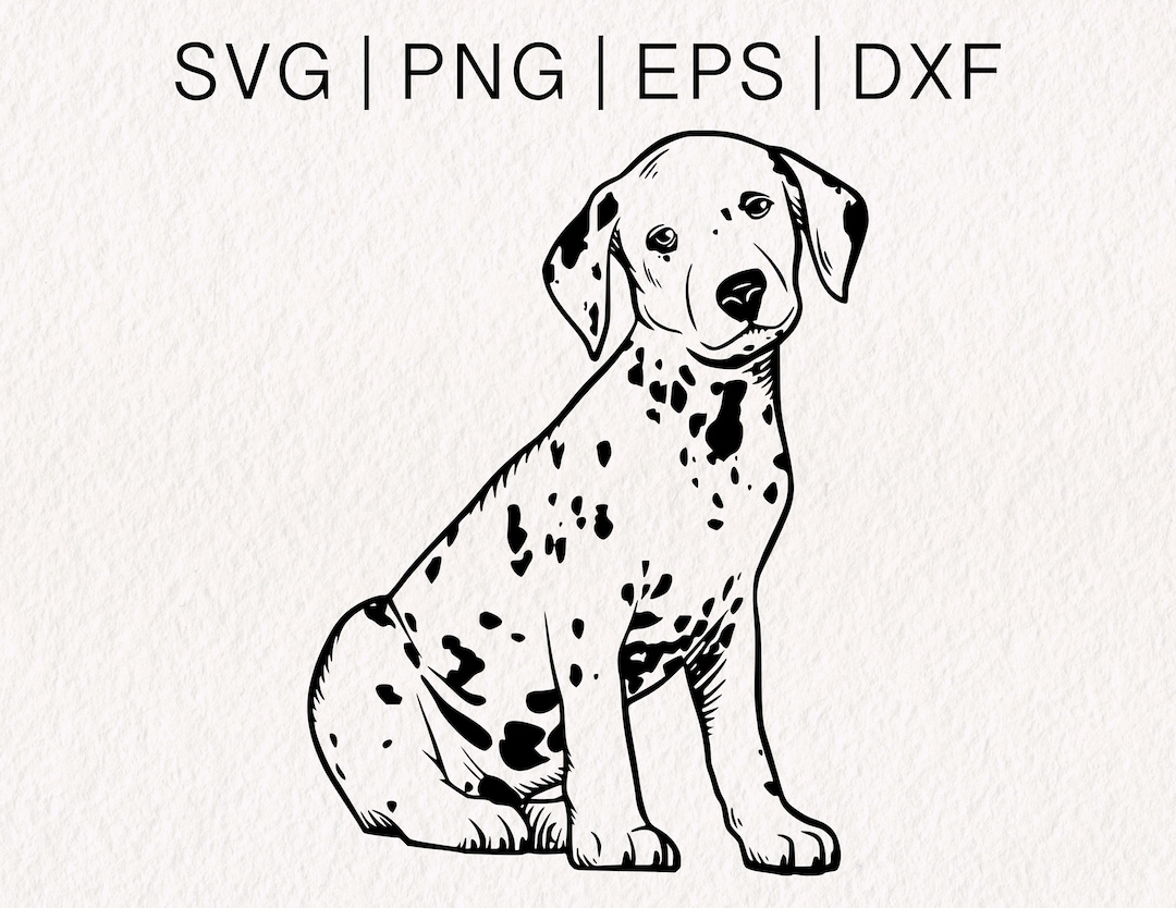 Dalmatian SVG | Dalmation SVG | Dalmation Dots Svg | Dalmation Spots ...
