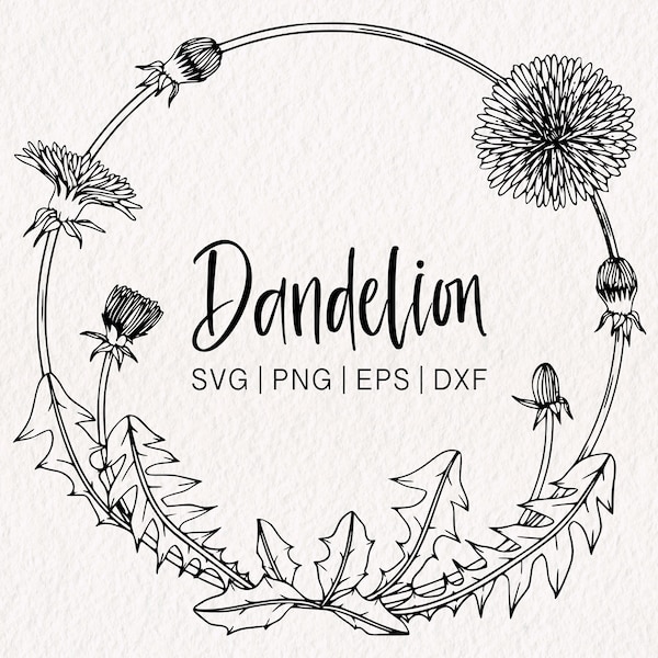 Dandelion Sign - Etsy