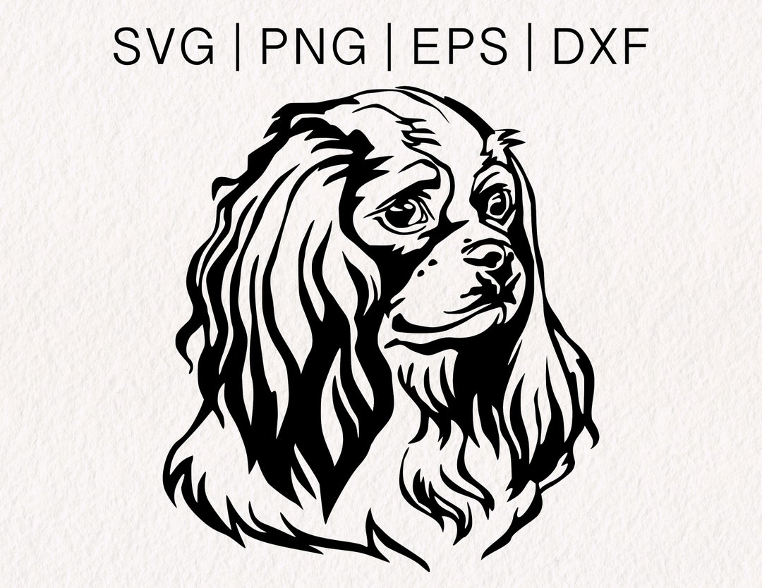 Cavalier King Charles Spaniel SVG Cavalier Svg Cocker Spaniel Svg ...