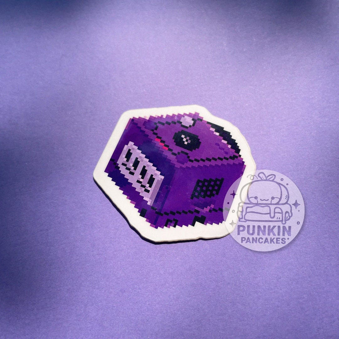 Pixel Gamecube Sticker - Etsy