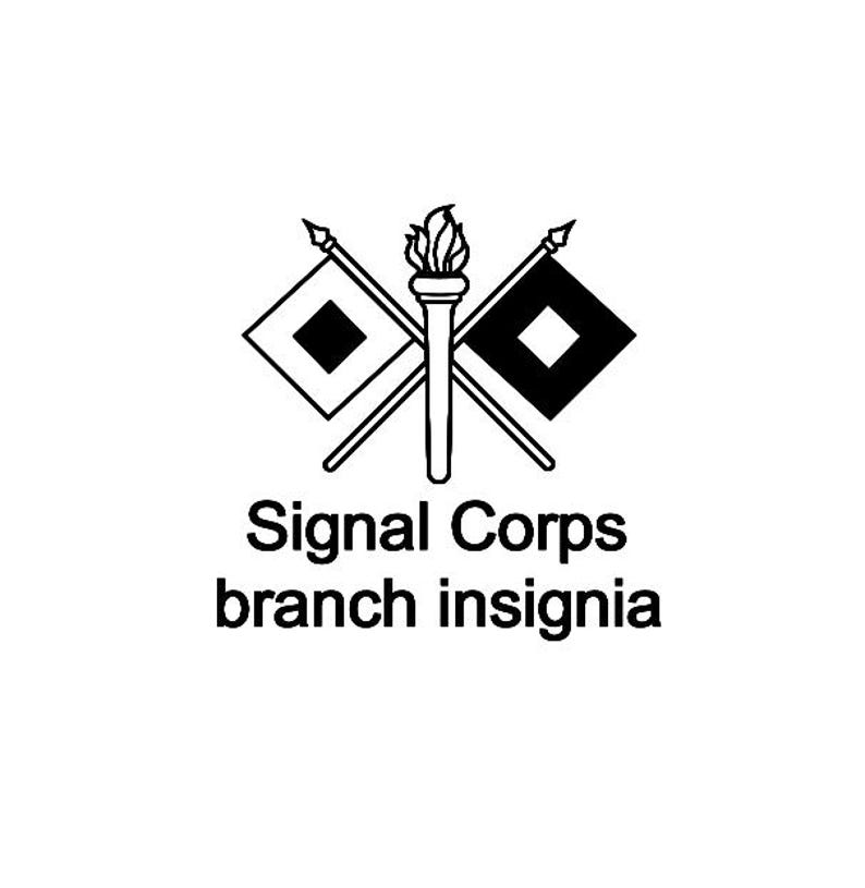 Signal Corps Branch Insignia in PDF, SVG, and DXF File Formats - Etsy