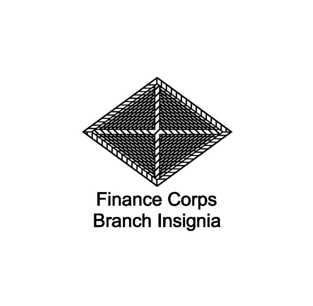 Finance Corps Branch Insignia in PDF, SVG, and DXF File Formats - Etsy