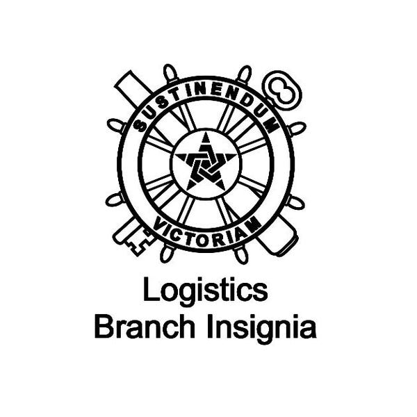 Logistics Branch Army Svg - Etsy