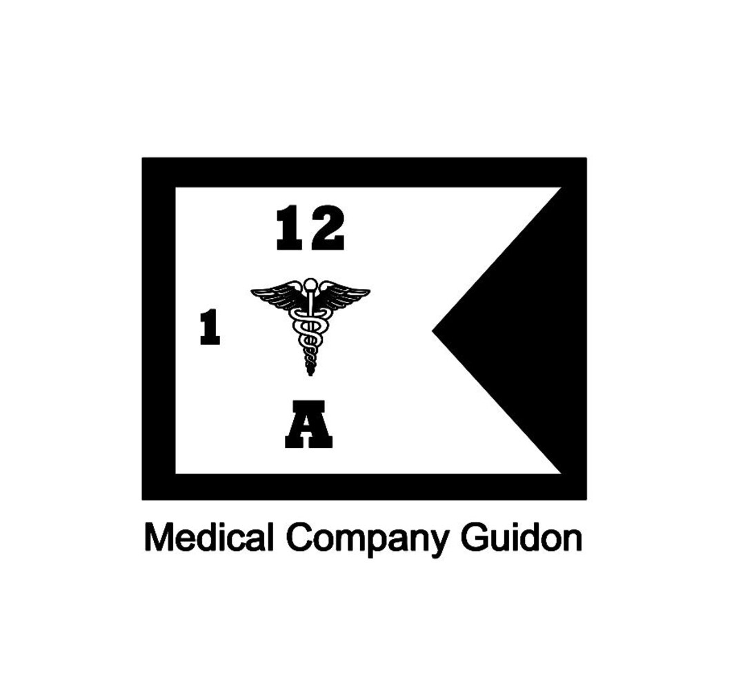 Medical Company Guidon Army Digital Download in DXF and SVG - Etsy