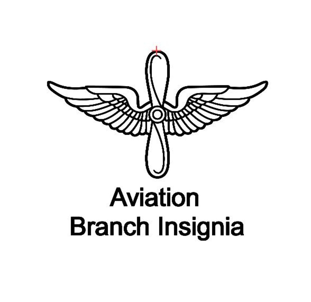 Aviation Branch Insignia Army Digital Download in PDF, SVG, and DXF ...