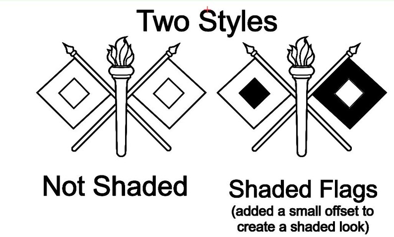 Signal Corps Branch Insignia in PDF, SVG, and DXF File Formats - Etsy