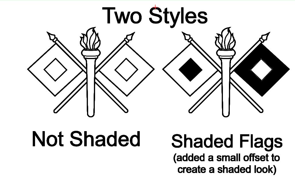 Signal Corps Branch Insignia in PDF, SVG, and DXF File Formats - Etsy