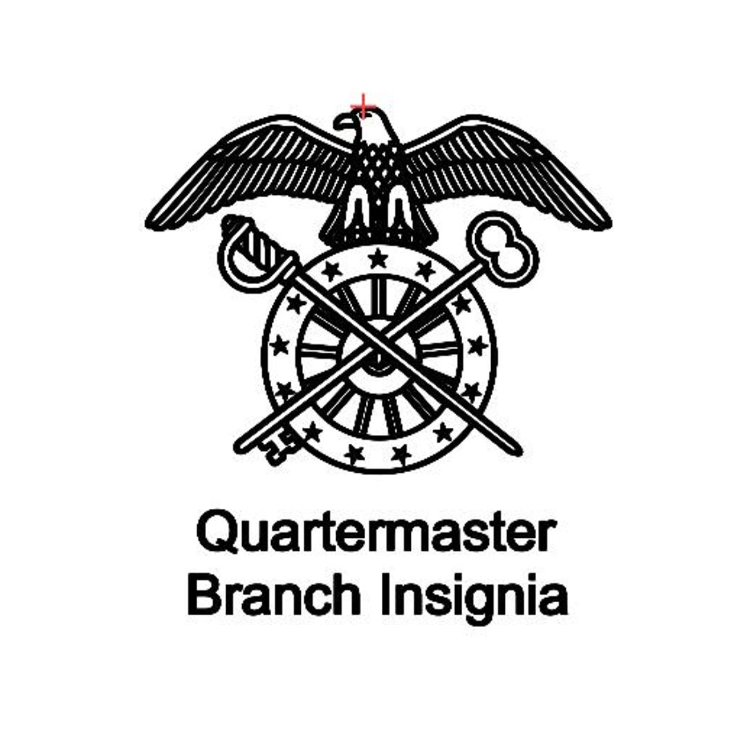 Quartermaster Corp Branch Insignia Army in PDF, SVG, and DXF File ...