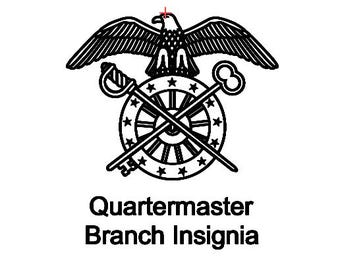 Army Quartermaster Branch SVG File - Etsy