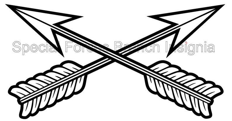 Special Forces Branch Insignia Army Digitial Download in PDF, SVG, and ...