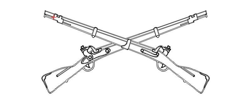 Army Infantry Branch Insignia in PDF, SVG, and DXF File Formats - Etsy