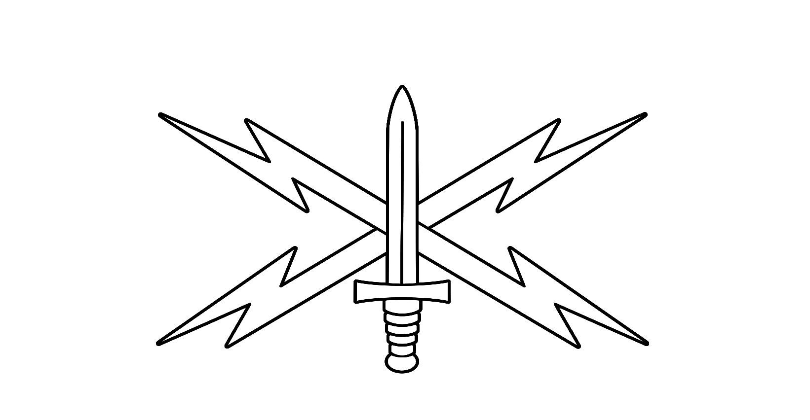 Army Cyber Corps Branch Insignia in PDF, SVG, and DXF File Formats - Etsy