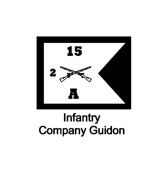 U.S Army Infantry Company Guidon Digital Download in PDF, SVG, and DXF ...