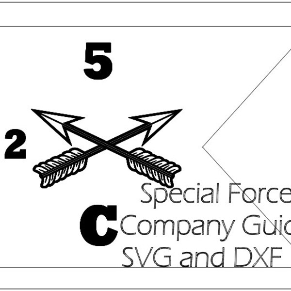 Dxf Special Forces Logo - Etsy