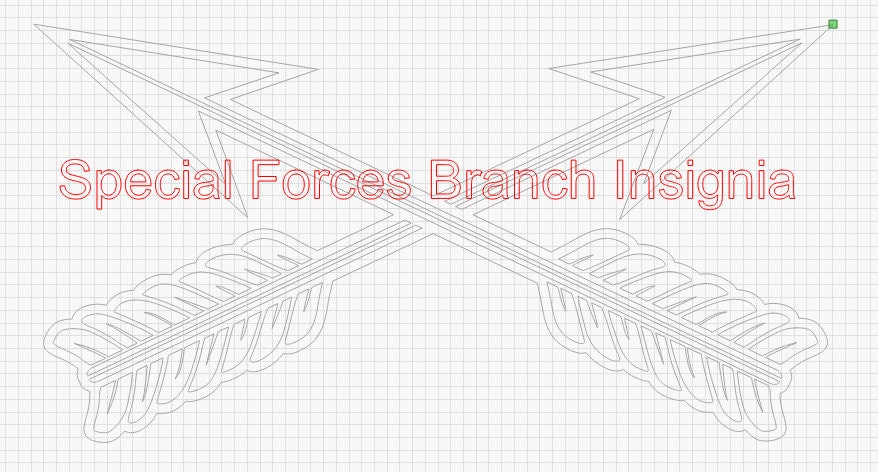 Special Forces Branch Insignia Army Digitial Download in PDF, SVG, and ...