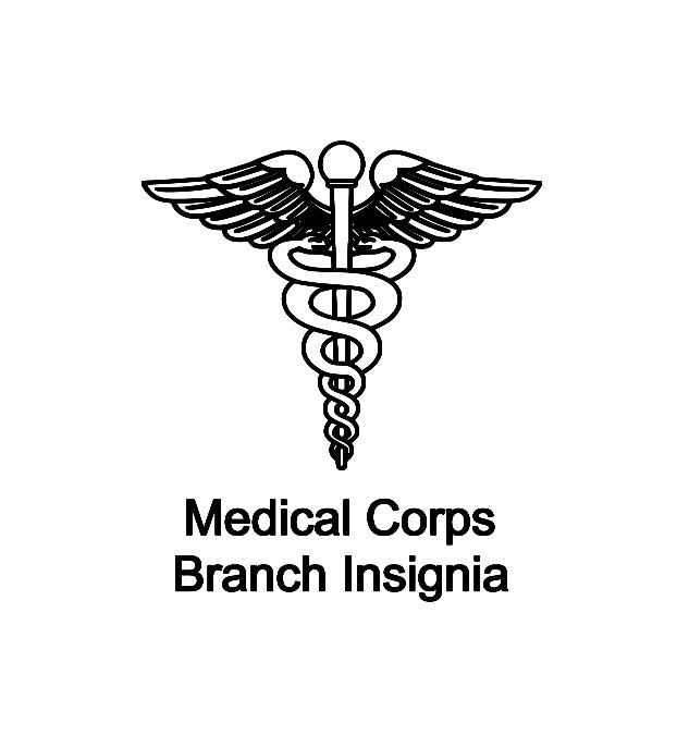 Medical Corps Branch Insignia Digital Download in PDF, SVG, and DXF ...