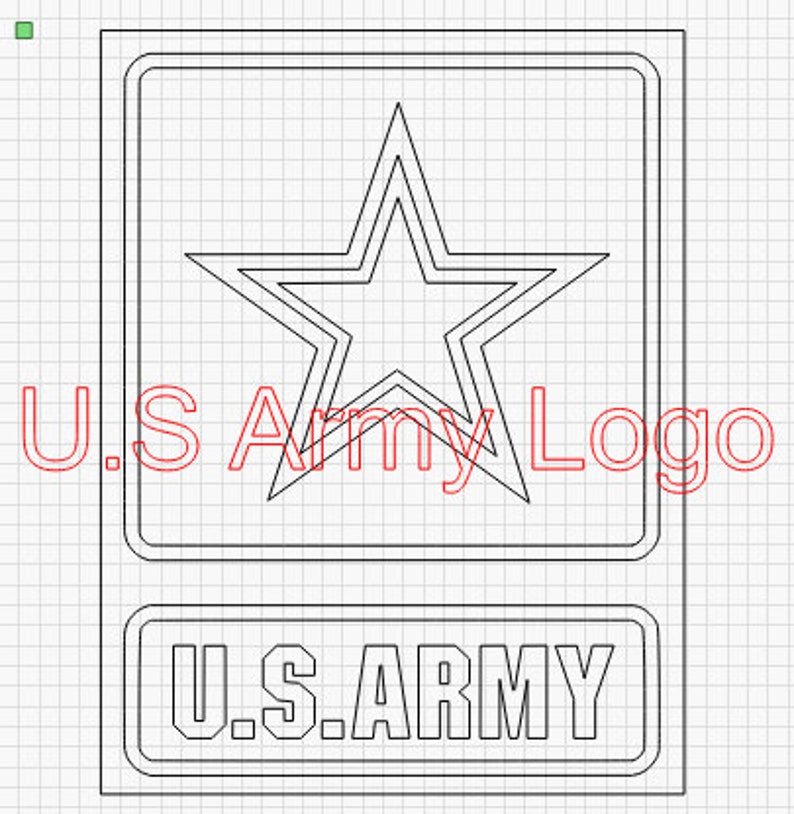 U.S. Army Logo in PDF, SVG, and DXF File Formats - Etsy