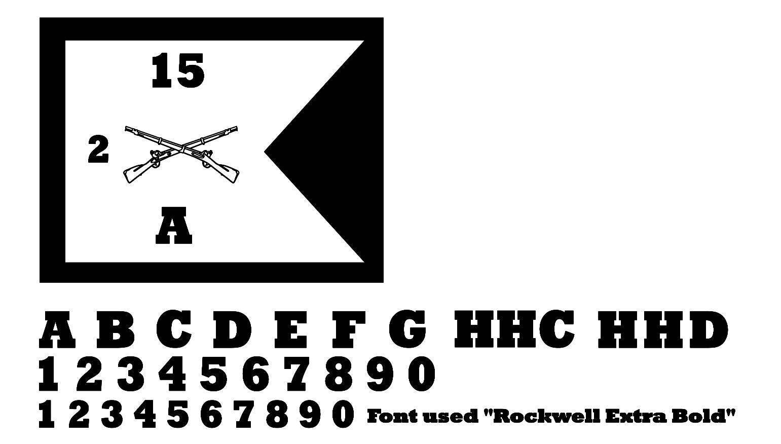 U.S Army Infantry Company Guidon Digital Download in PDF, SVG, and DXF ...