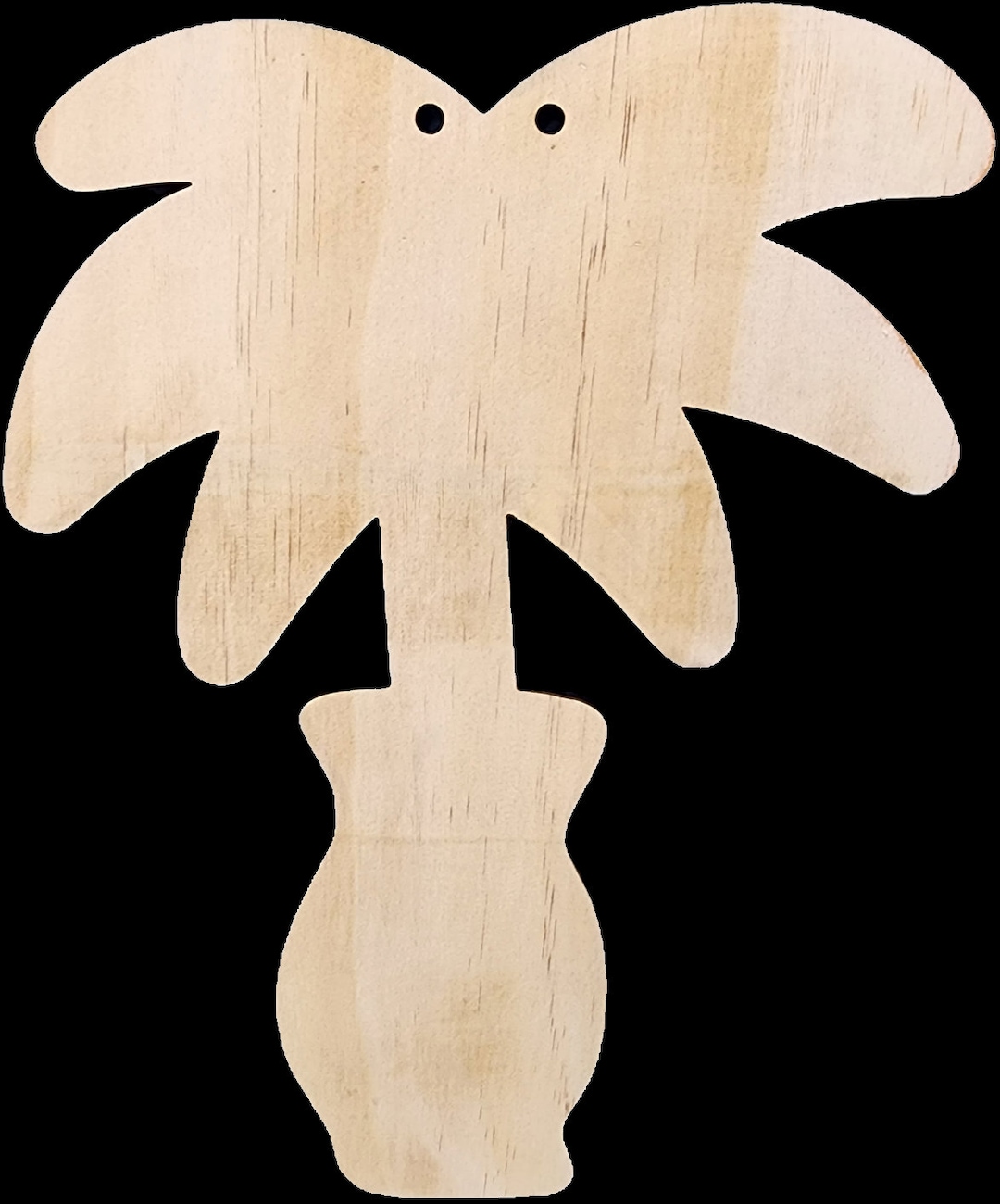 Blank Palm Tree Cut Out Laser Cut Circle Door Hanger Blank - Etsy