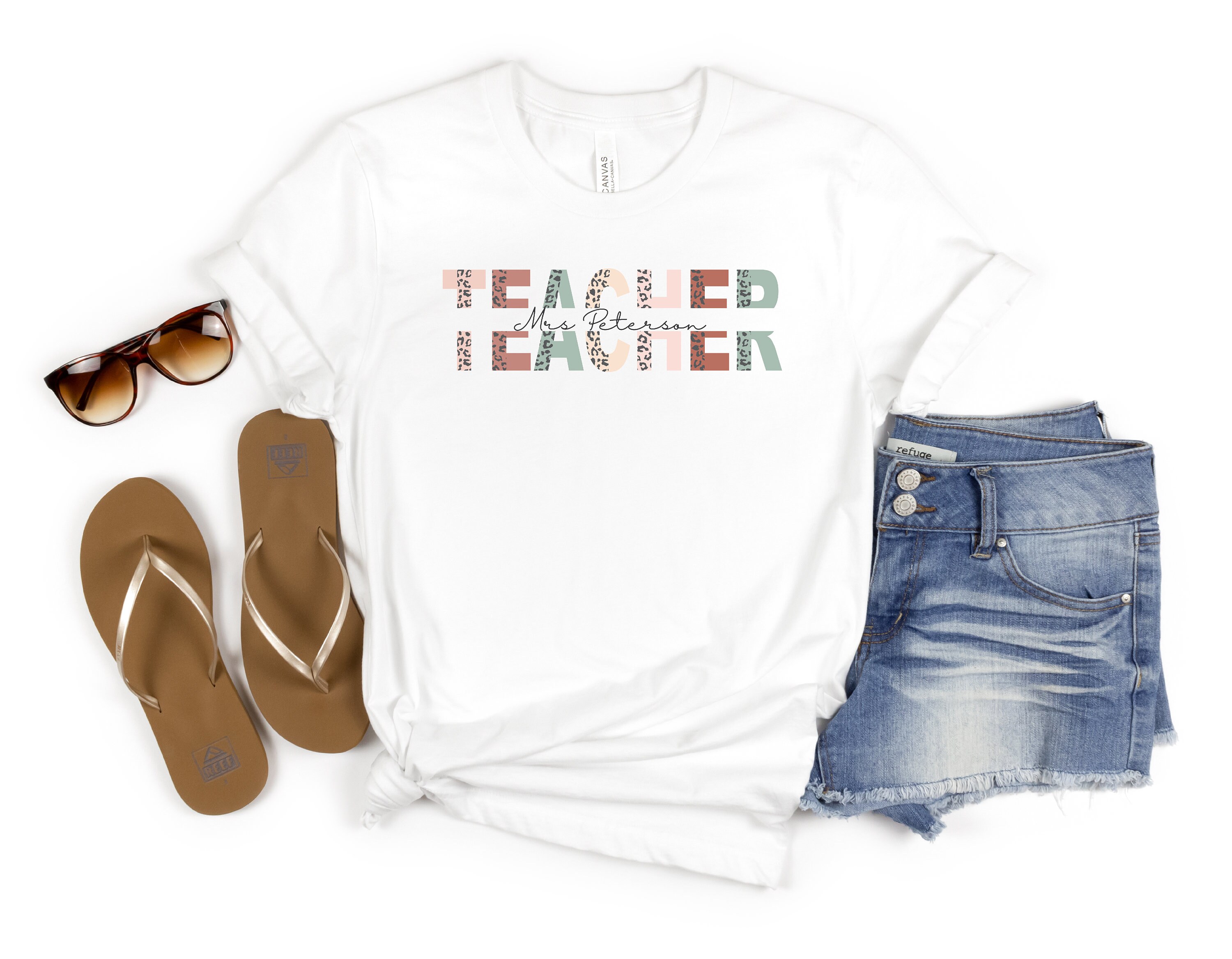 Customize Teacher Name Png Split Teacher Name Png Best - Etsy Australia