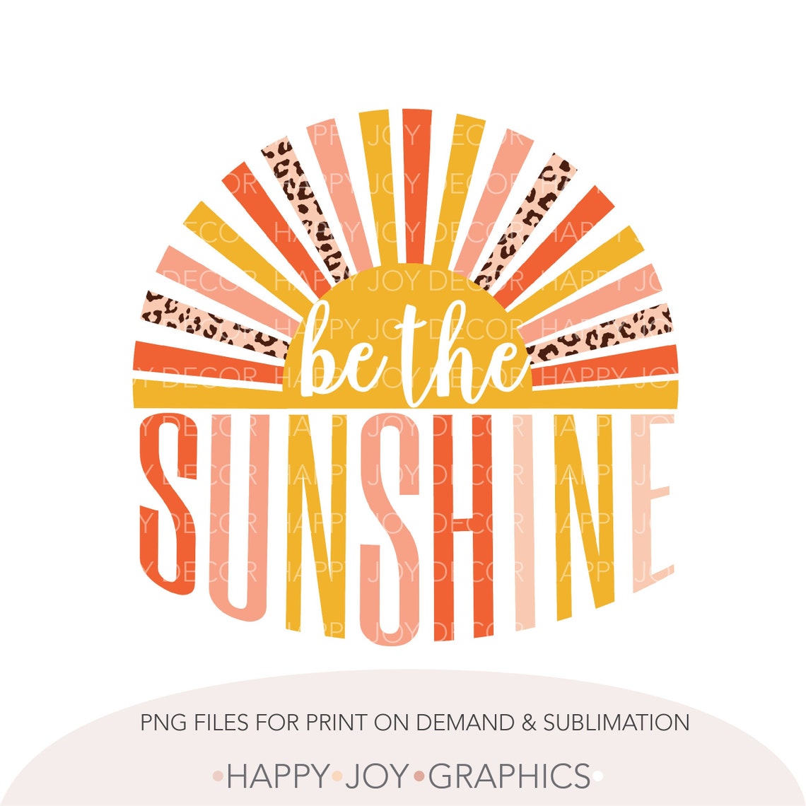 Be the Sunshine Png Sublimation Leopard Sunshine Png - Etsy