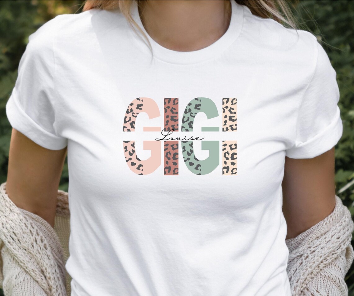 Customize Gigi Png, Boho Gigi Png Sublimation, Split Gigi Name Png ...