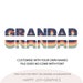 Customizable Grandad PNG Templates, Custom Png Design, Fathers Day Png ...