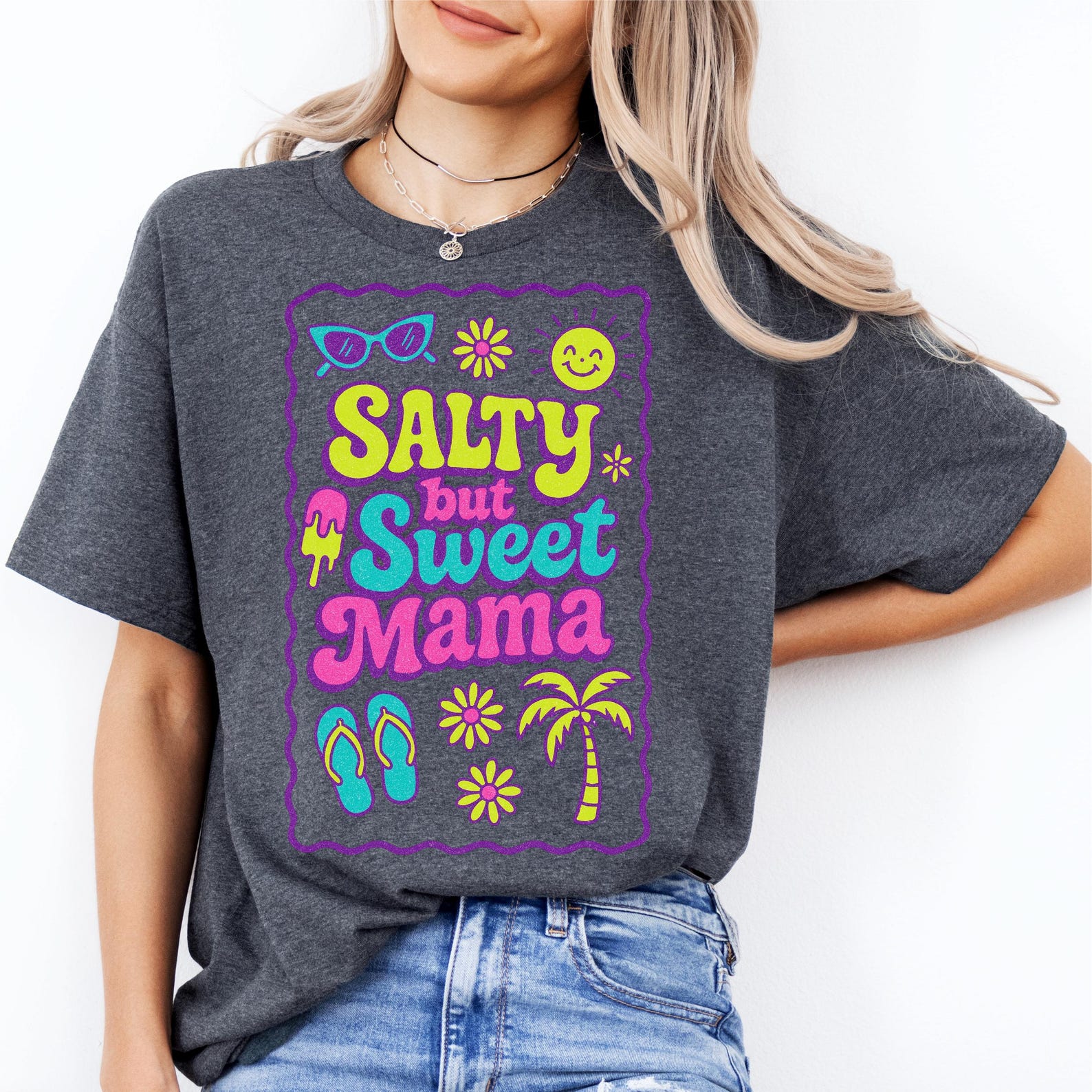 Salty Mama Png Summer Mama Png Hot Mom Summer Mom Beach Vibes Png ...