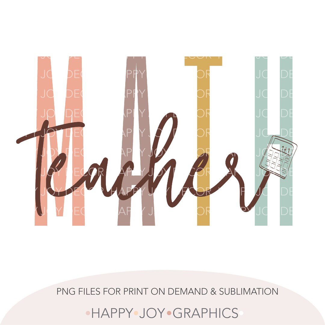 Math Teacher Svg Math Teacher Shirt Math Teacher Png - Etsy