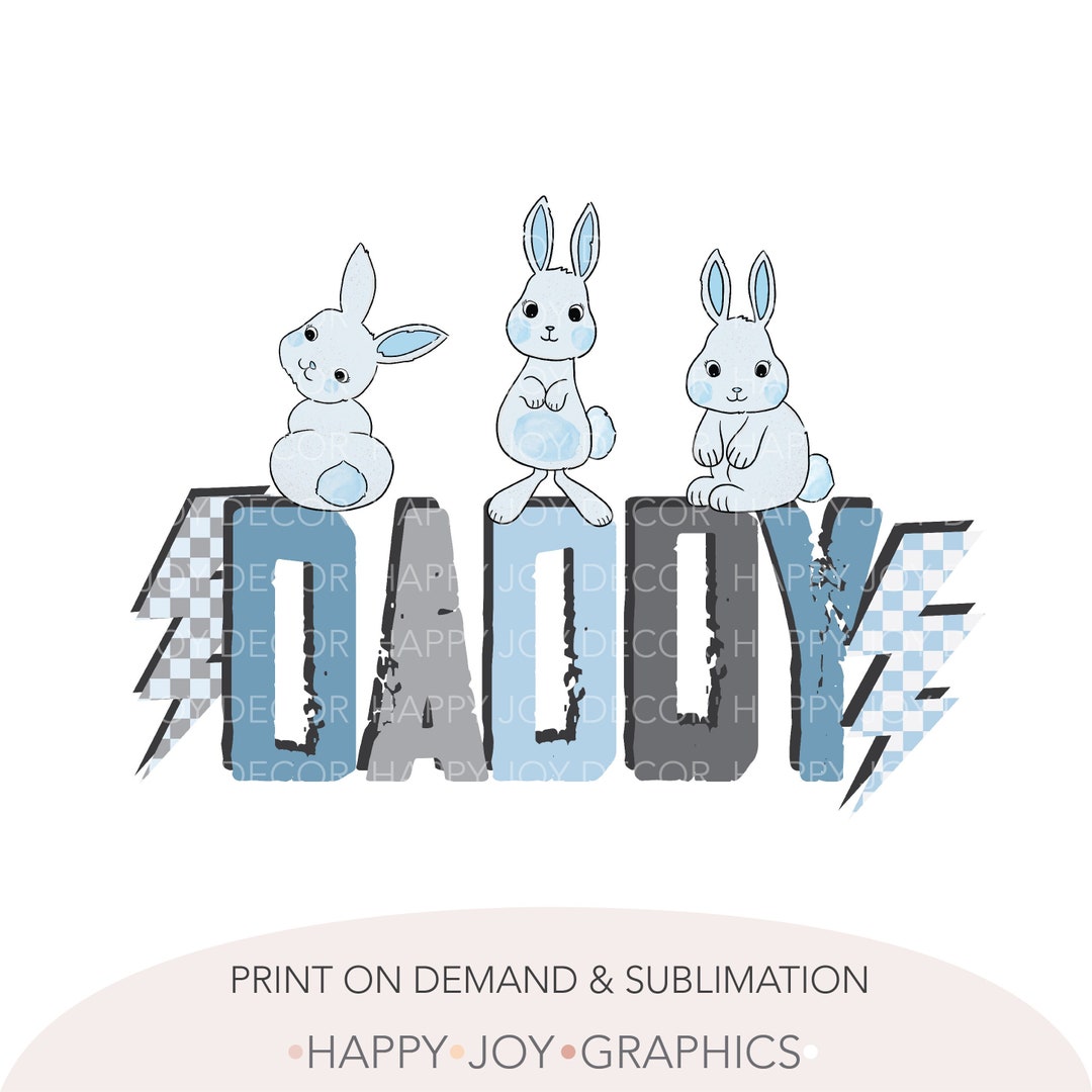 Easter Bunny Daddy Png Sublimation, Easter Daddy Shirt Png, Checkered ...