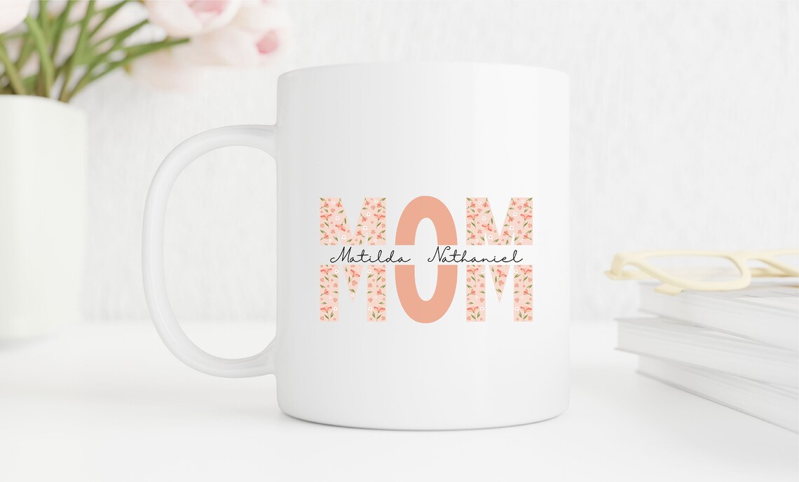Customizable Mom Png Template Custom Png Design Floral Mom - Etsy