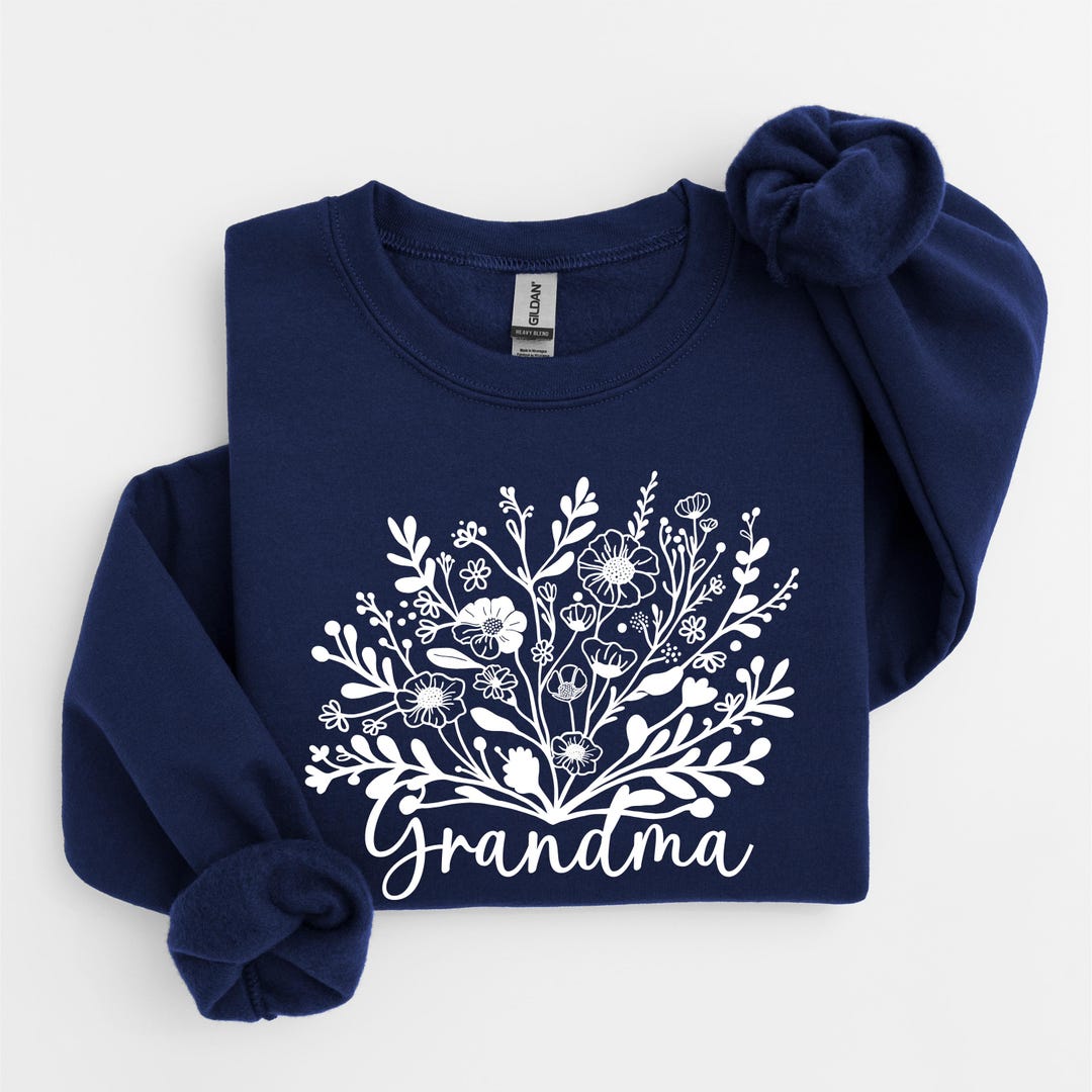 Grandma Svg Design Grandma Svg File for Cricut Floral Grandma Svg ...