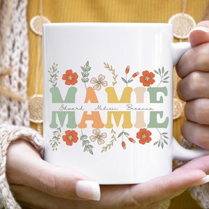 Customizable Mamie PNG Templates Mamie Fall Floral Png Mamie ...