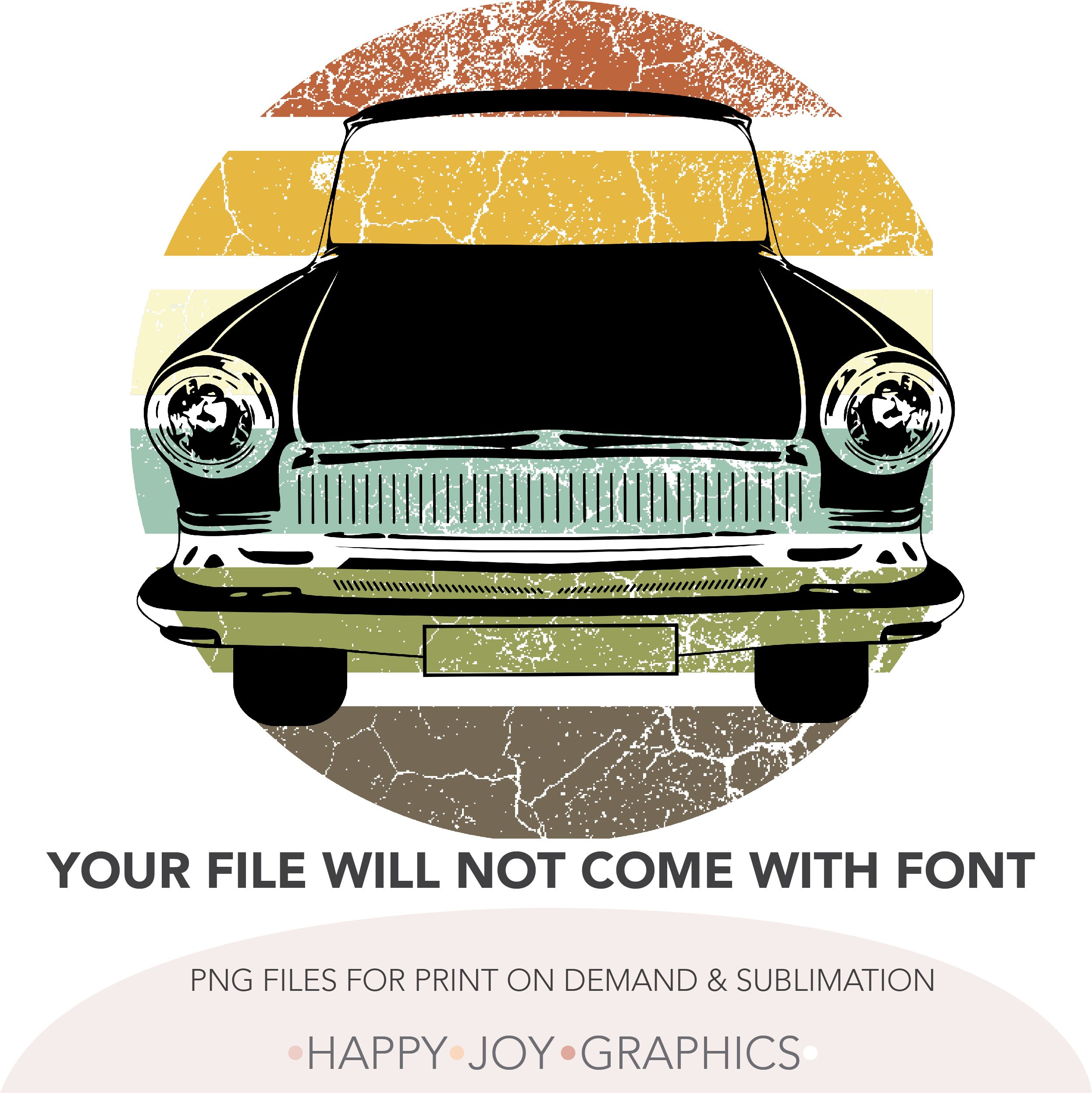 Customizable Dad Png Template Retro Dad Retro Car Png - Etsy