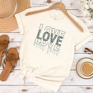 Love Over Fear Png Faith Over Fear Courage Png Love Faith | Etsy