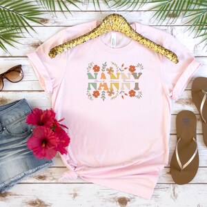 Customizable Nanny PNG Templates, Nanny Fall Floral Png, Nanny ...