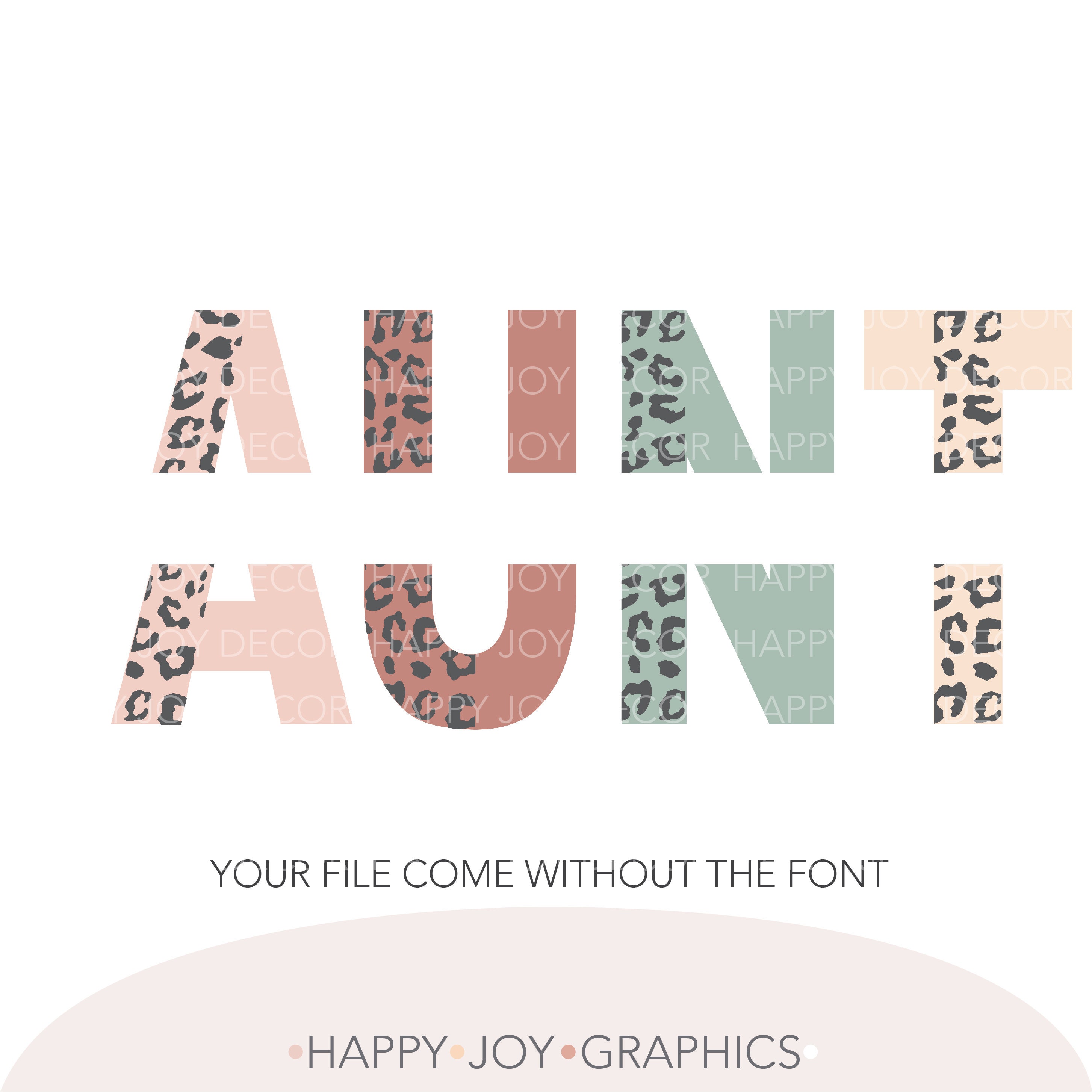 Customize Aunt Template Png Boho Aunt Png Sublimation Split - Etsy